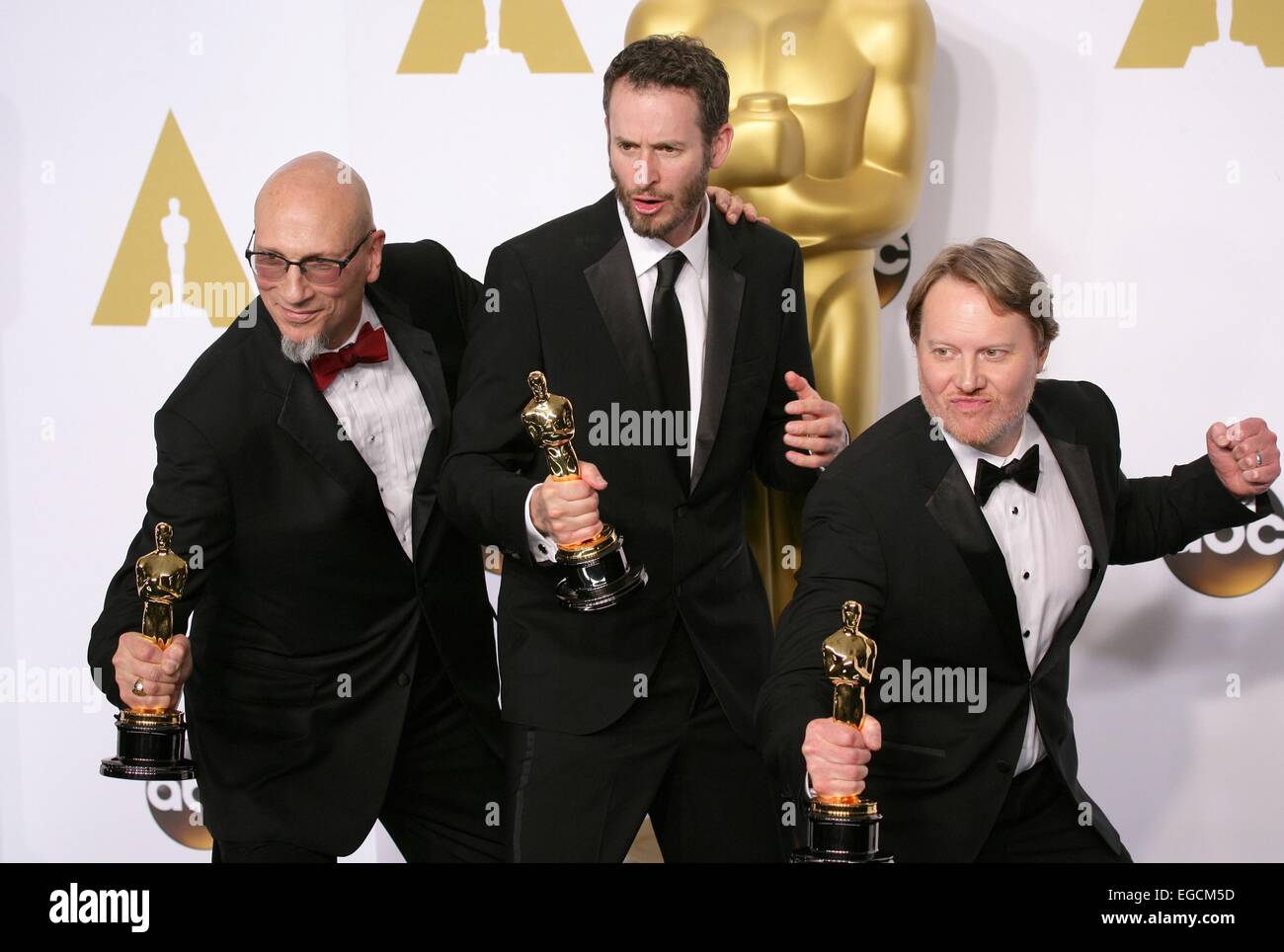 Los Angeles, CA, USA. 22nd Feb, 2015. Craig Mann, Ben Wilkins, Thomas ...