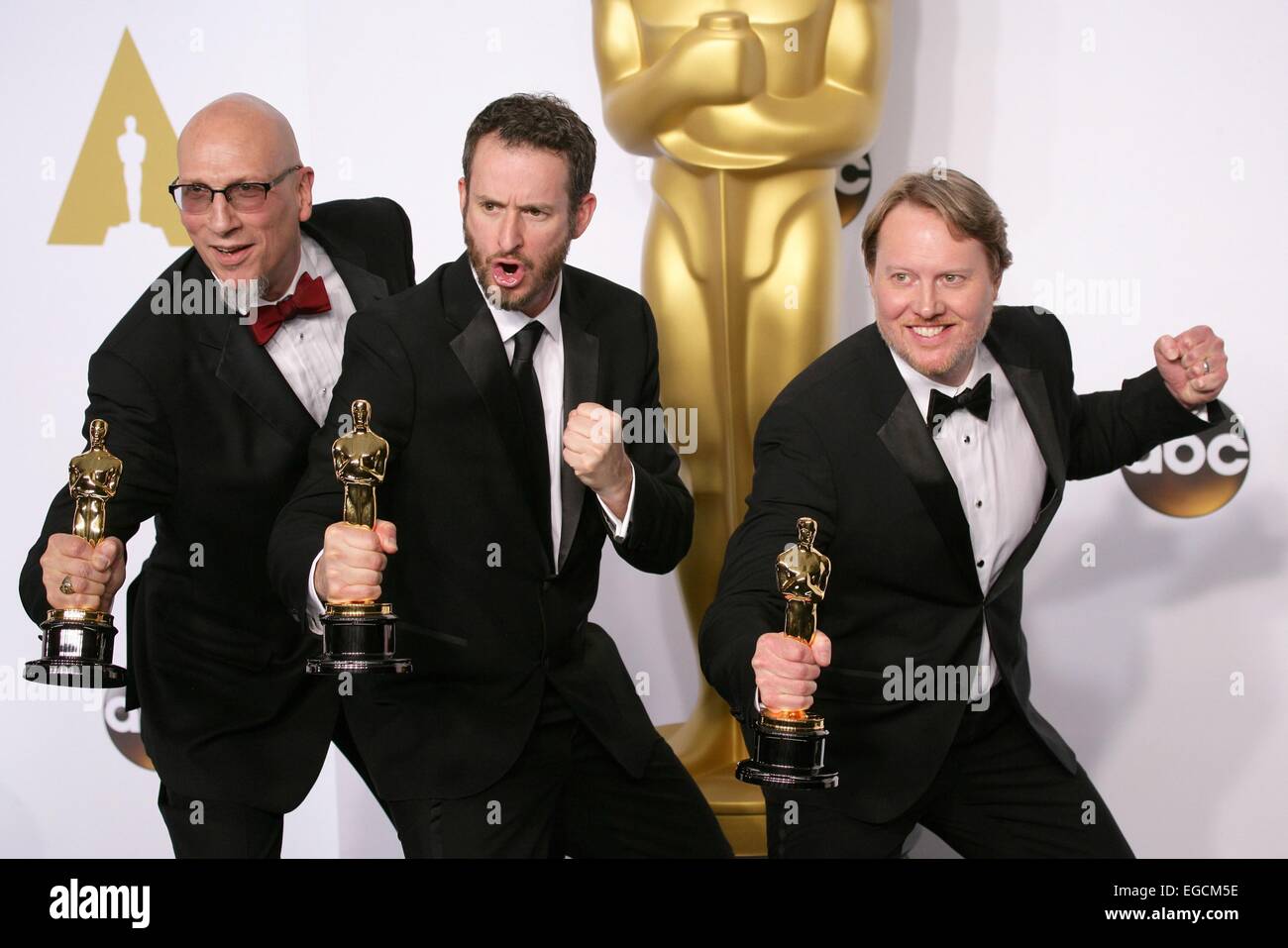 Los Angeles, CA, USA. 22nd Feb, 2015. Craig Mann, Ben Wilkins, Thomas ...