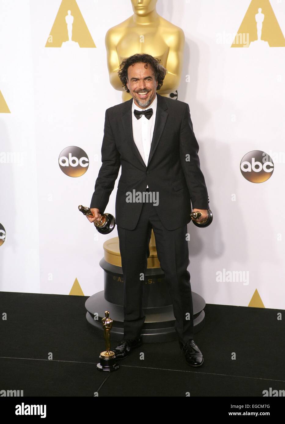 Los Angeles, CA, USA. 22nd Feb, 2015. Alejandro G. Inarritu in the ...