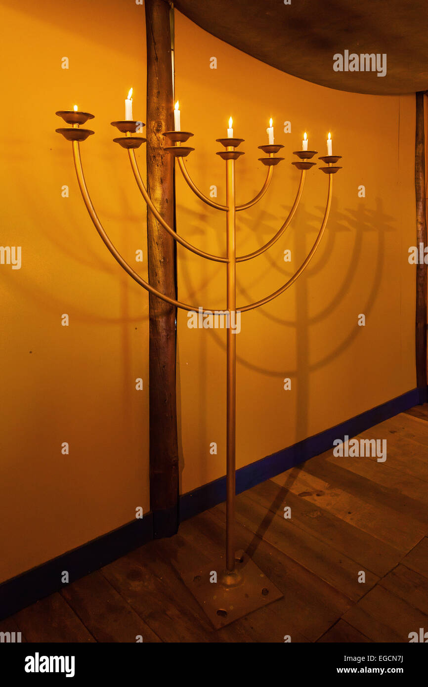 Priscos, Portugal. Largest living Nativity Scene in Europe. The Menorah ...