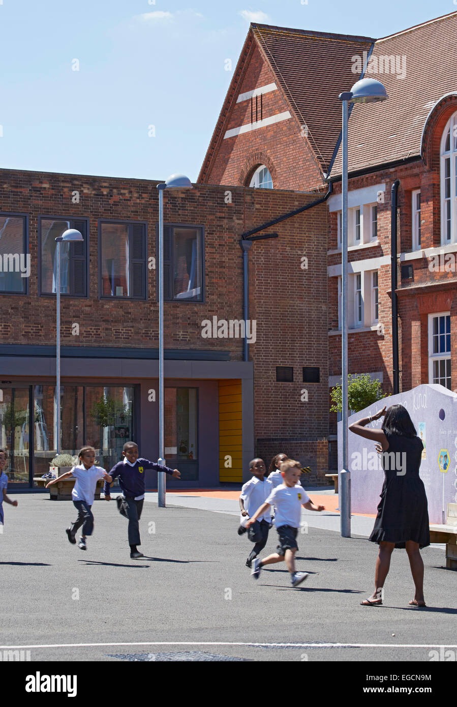 Robert Fitzroy Academy, Croyden, United Kingdom. Architect: Architype ...