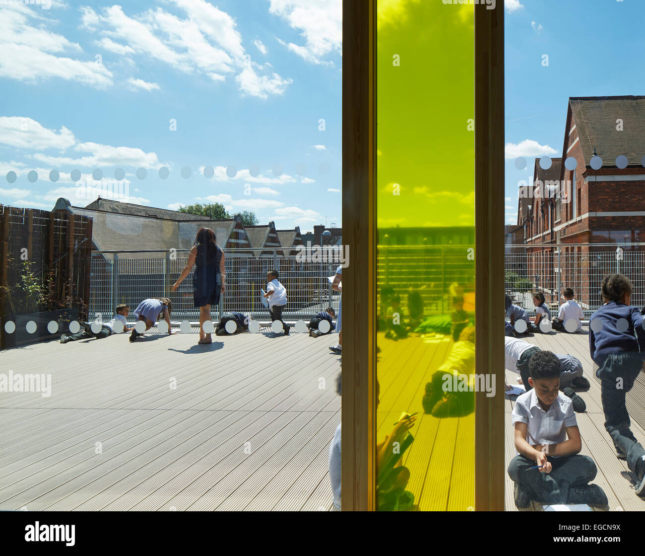 Robert Fitzroy Academy, Croyden, United Kingdom. Architect: Architype ...