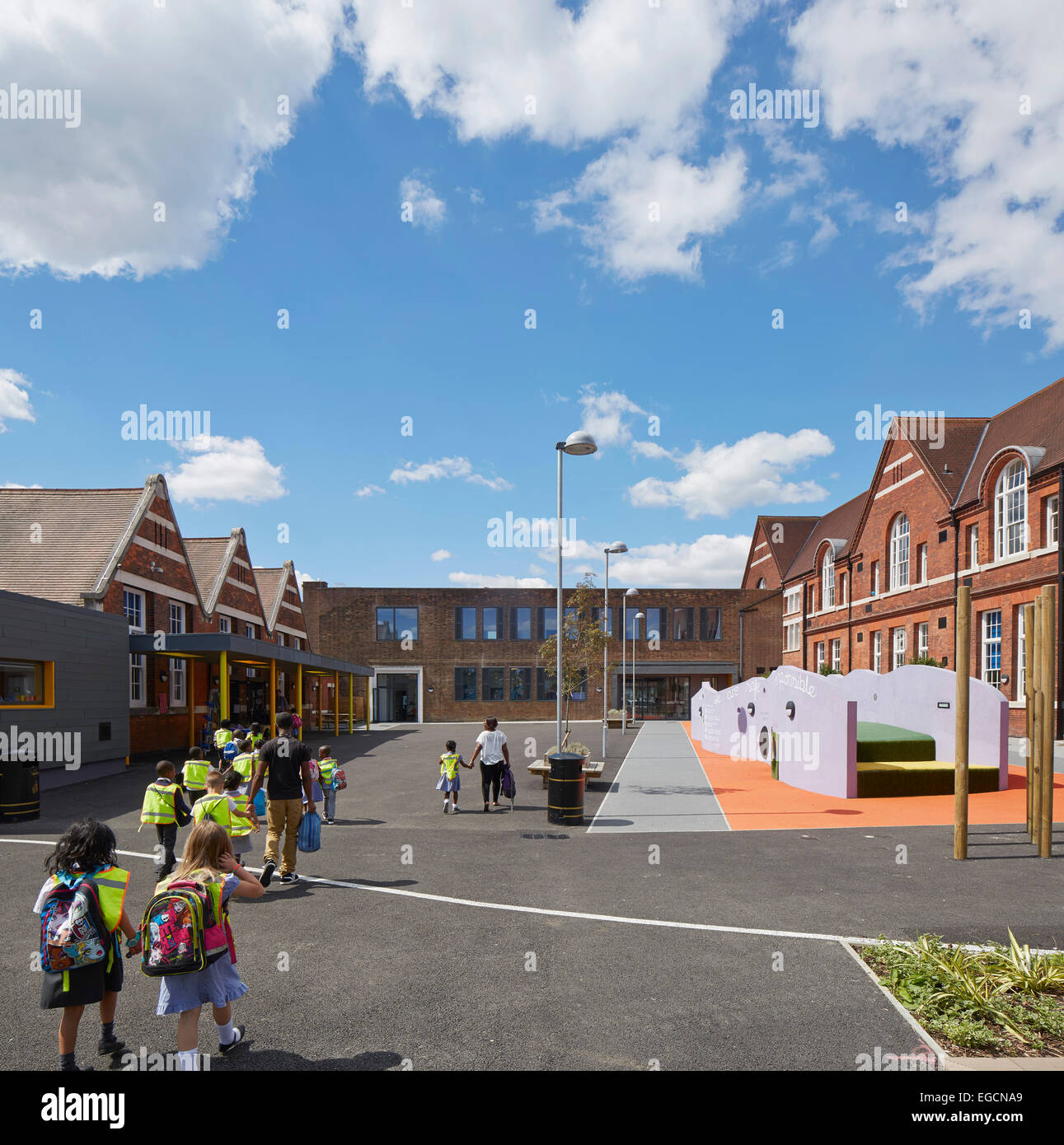 Robert Fitzroy Academy, Croyden, United Kingdom. Architect: Architype ...