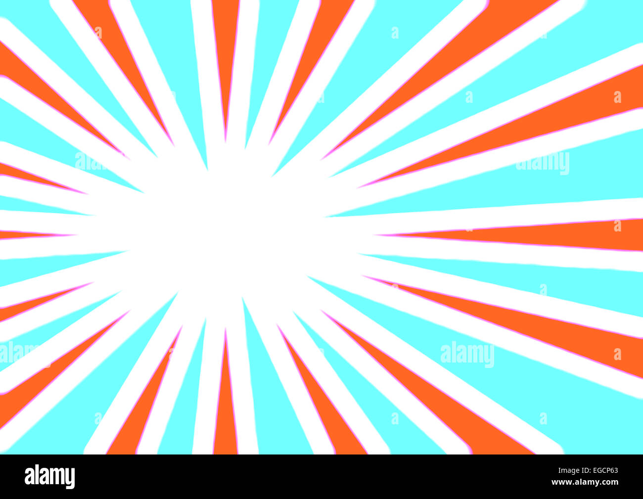 Sun Sunburst Pattern Stock Photo - Alamy