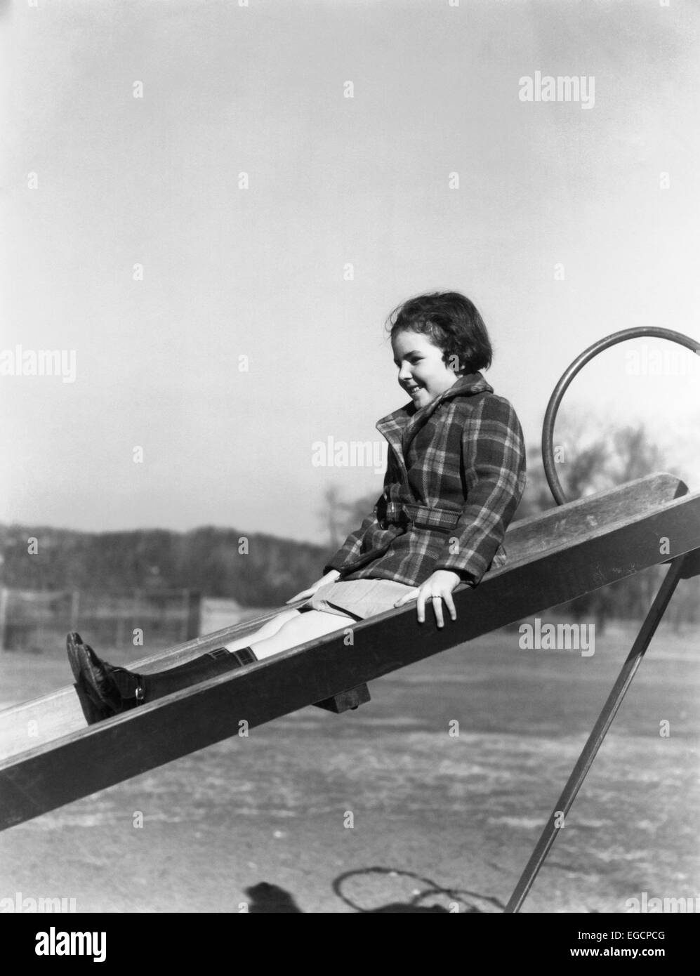 1930s children playground hi-res stock photography and images - Alamy