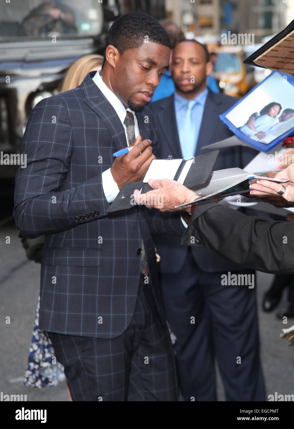 Celebrities at the Ed Sullivan Theater for 'The Late Show with David ...