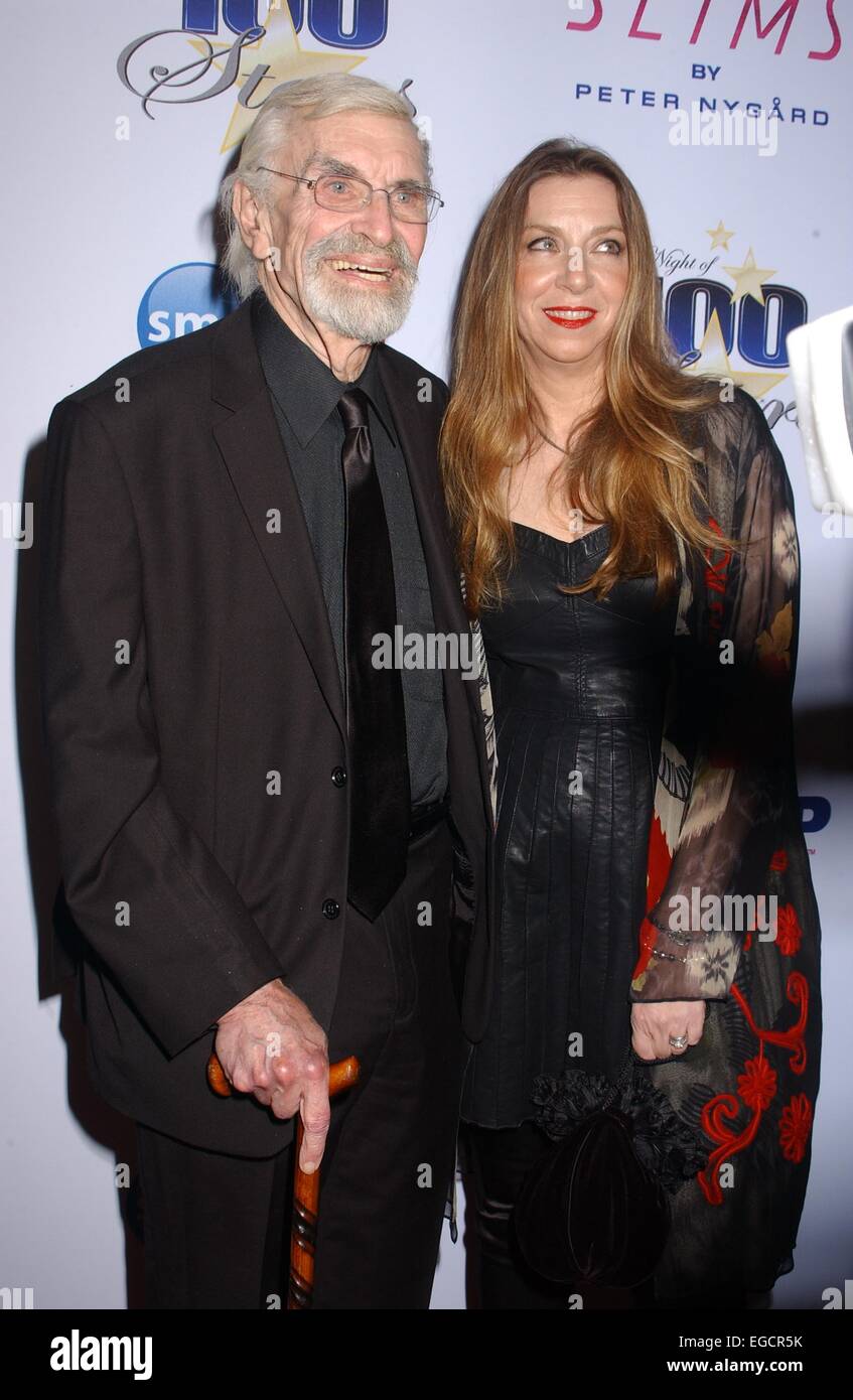 Hollywood, California, USA. 22nd Feb, 2015. Martin Landau & Dtr. attend ...