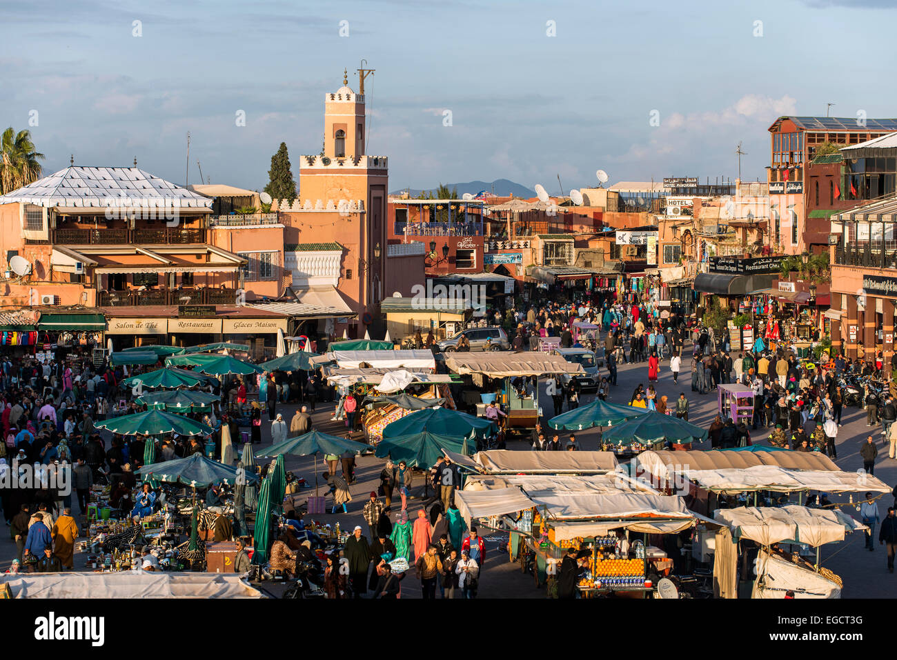 Jamaa el f'na square hi-res stock photography and images - Alamy