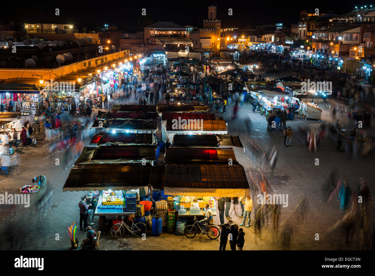 Marrakech night hi-res stock photography and images - Alamy
