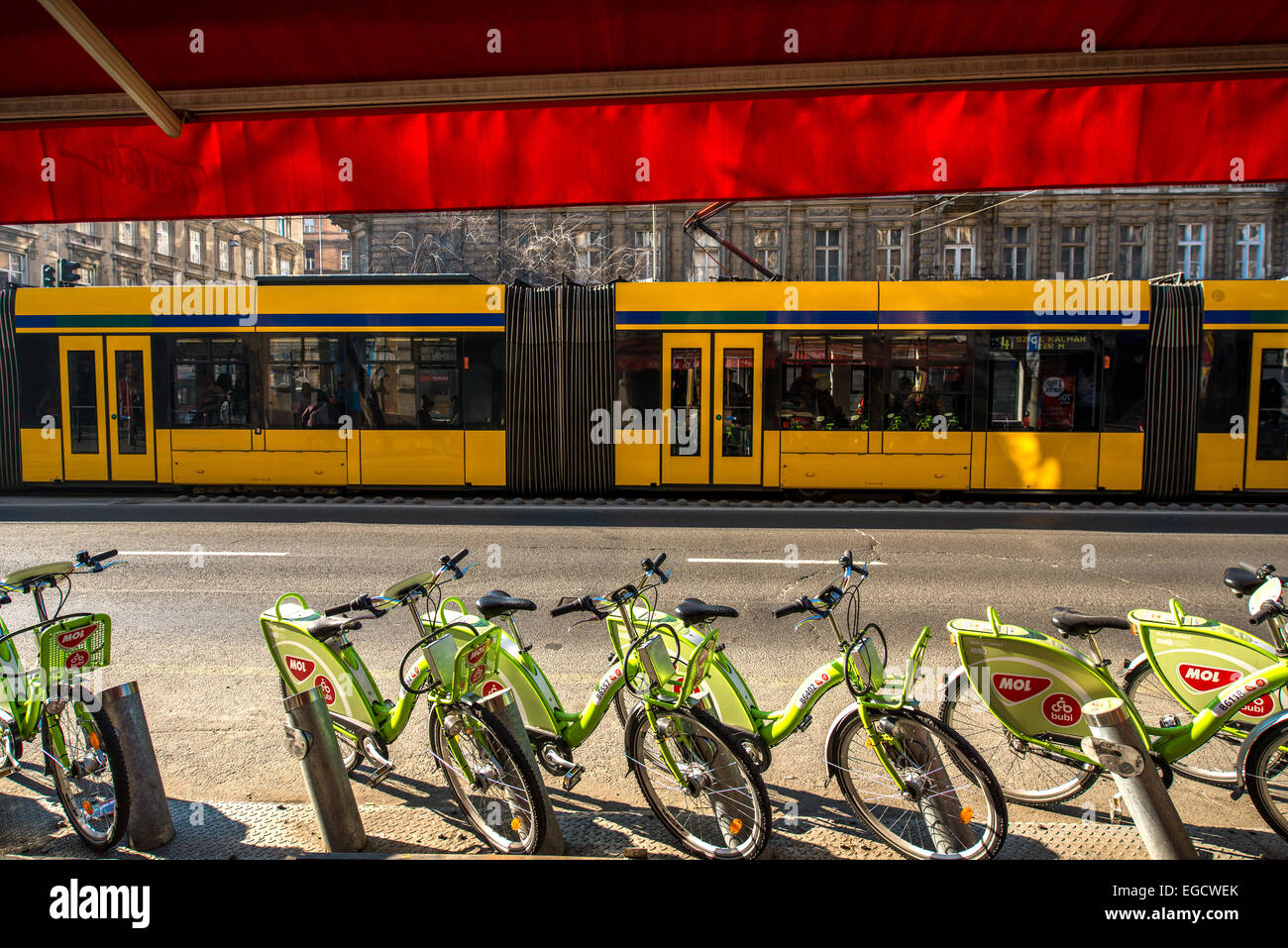 Transportation in Budapest Stock Photo - Alamy