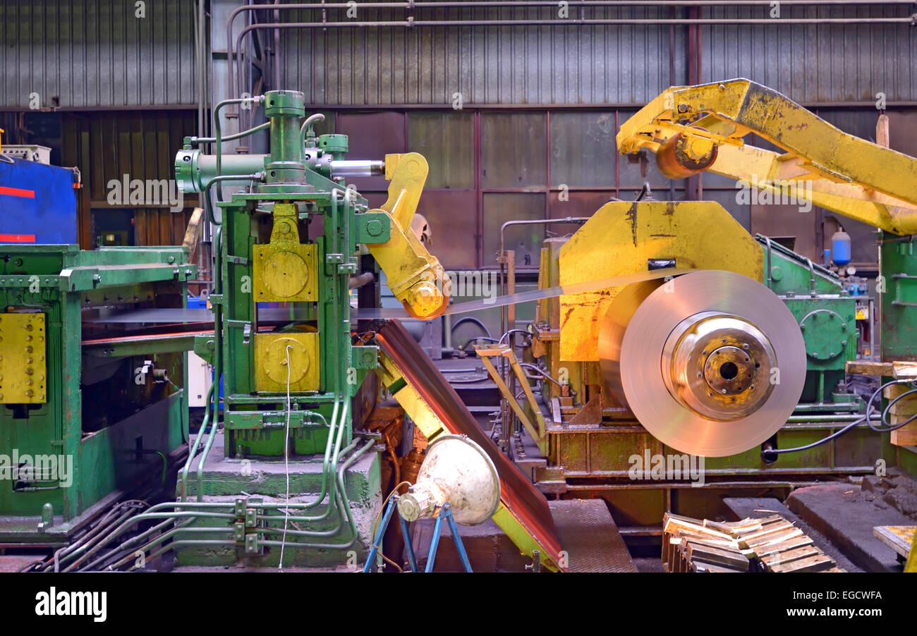 Steel coil hi-res stock photography and images - Alamy