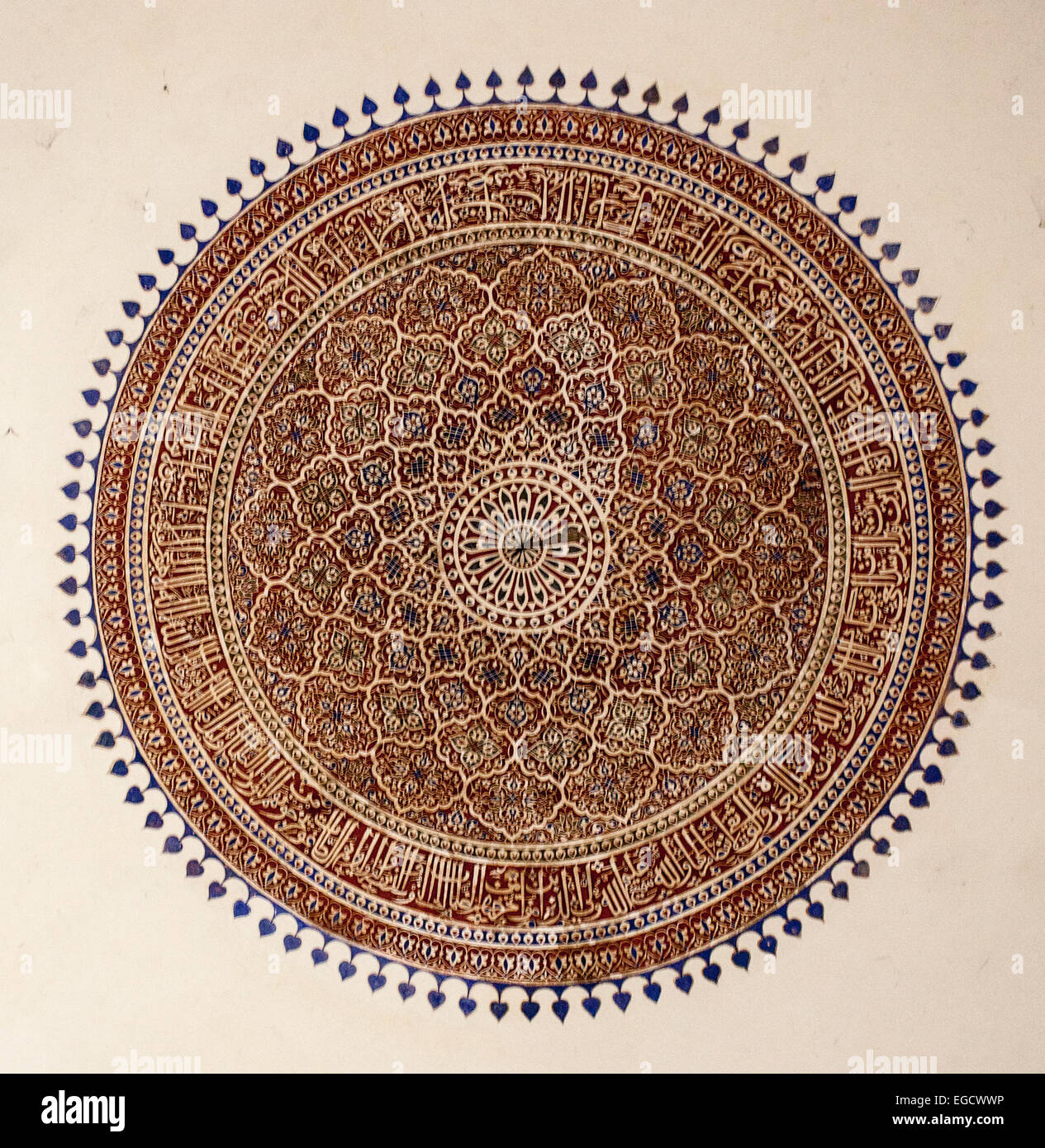 Indian ceiling rose Stock Photo - Alamy