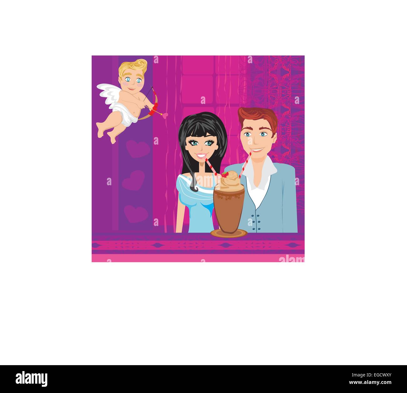 Interior date Stock Vector Images - Alamy