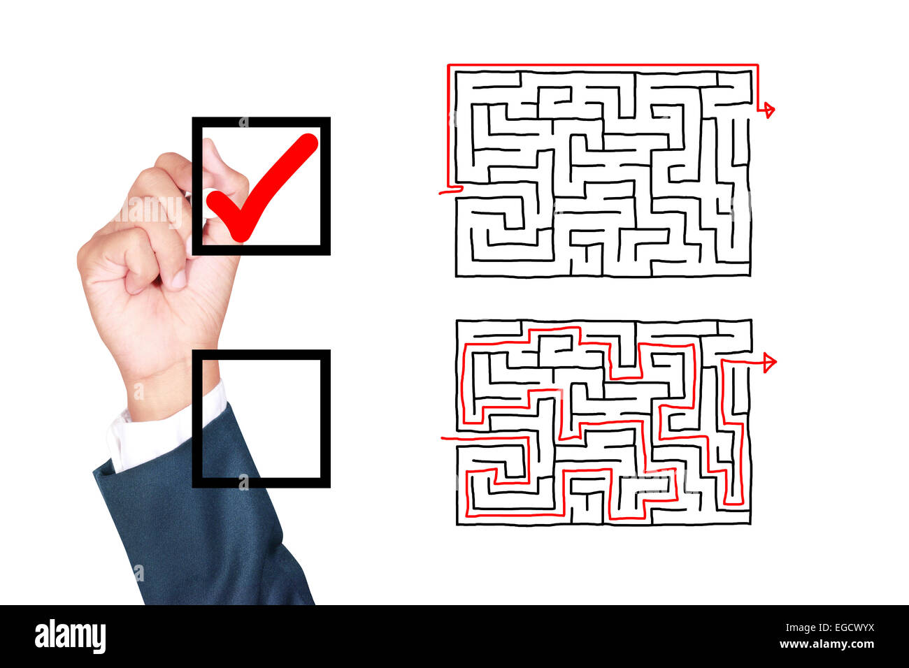 motivation think outside the box solution for success by businessman ...