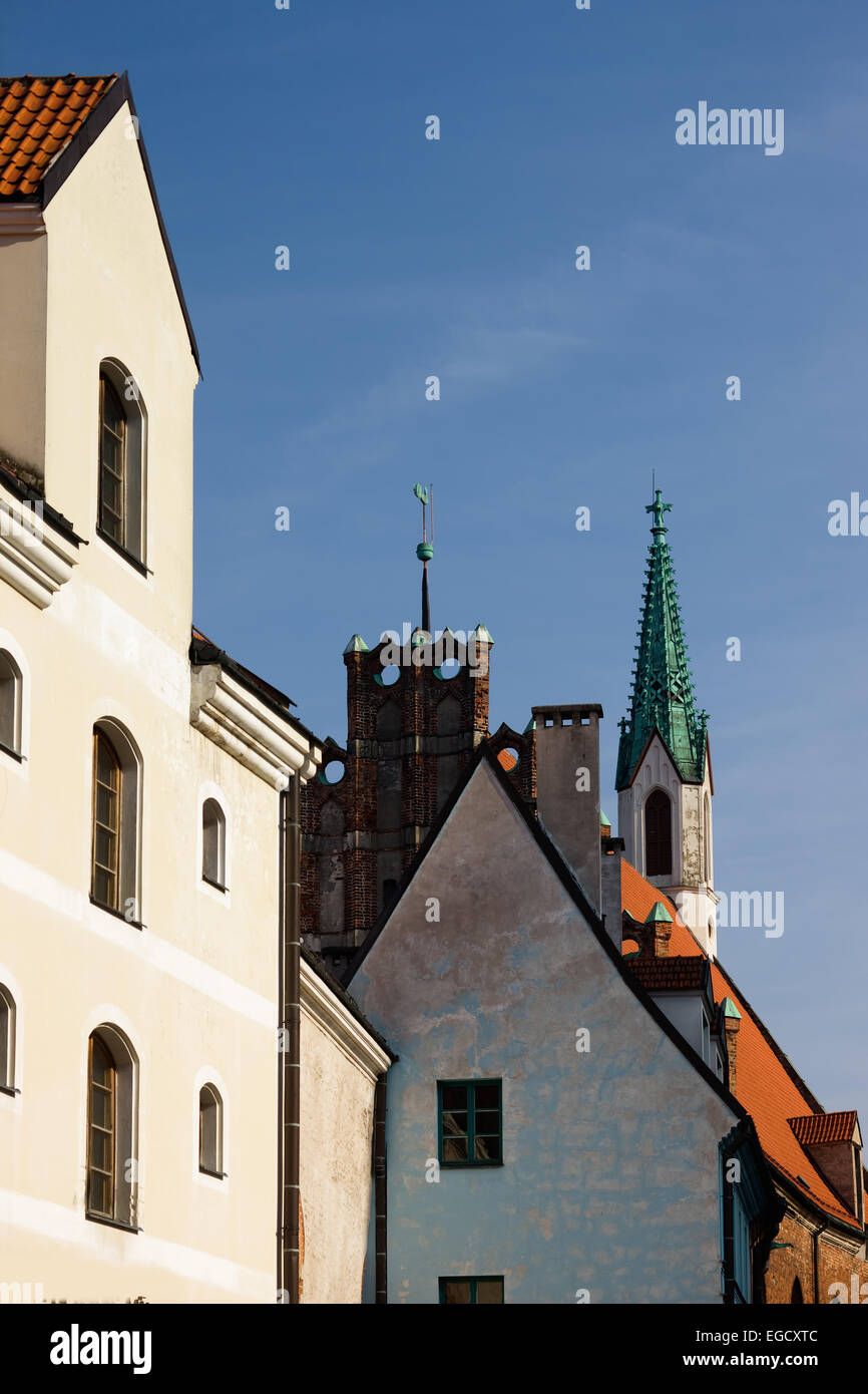 Beautiful old town riga sunset hi-res stock photography and images - Alamy