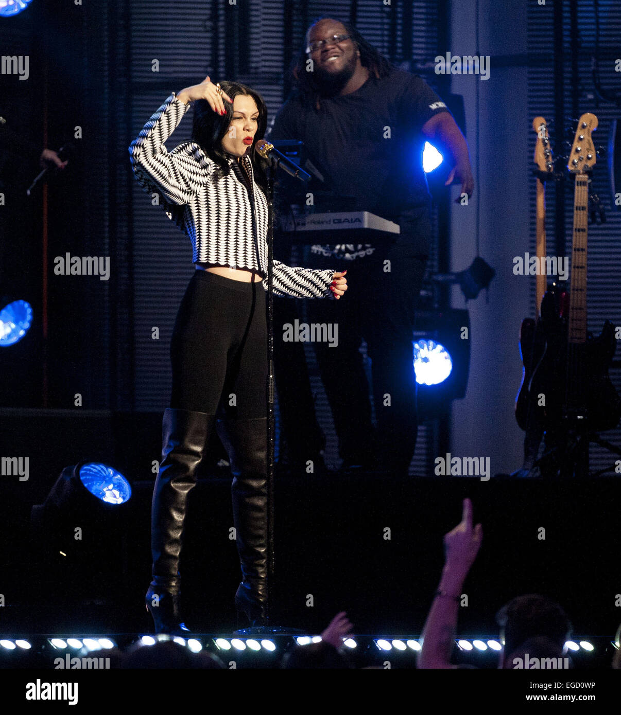Hollywood, California, USA. 20th Nov, 2014. English singer Jessie J ...