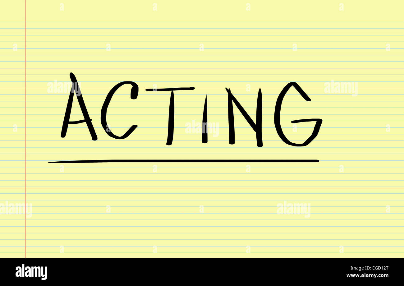 Acting test hi-res stock photography and images - Alamy