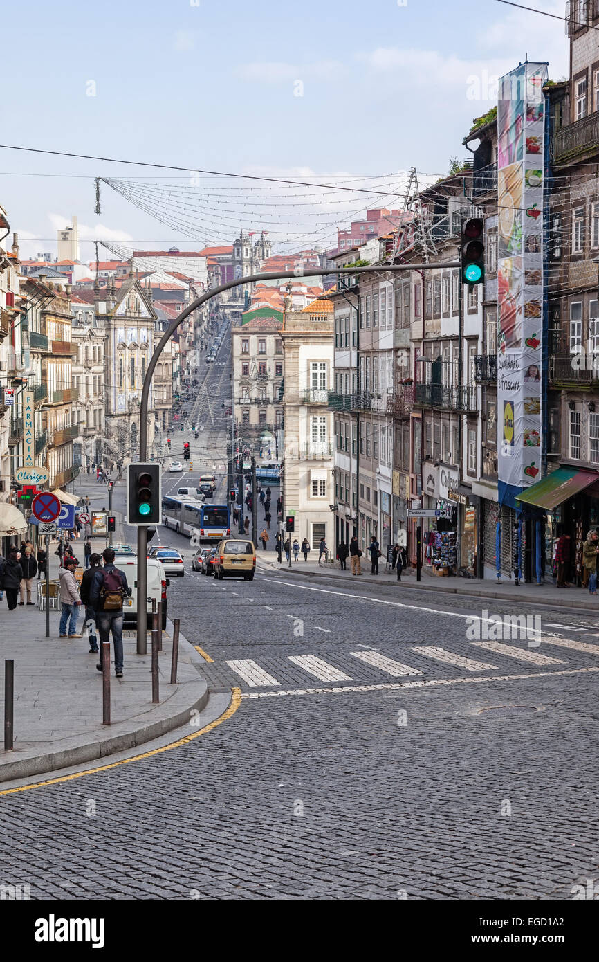 Porto street view hi-res stock photography and images - Alamy