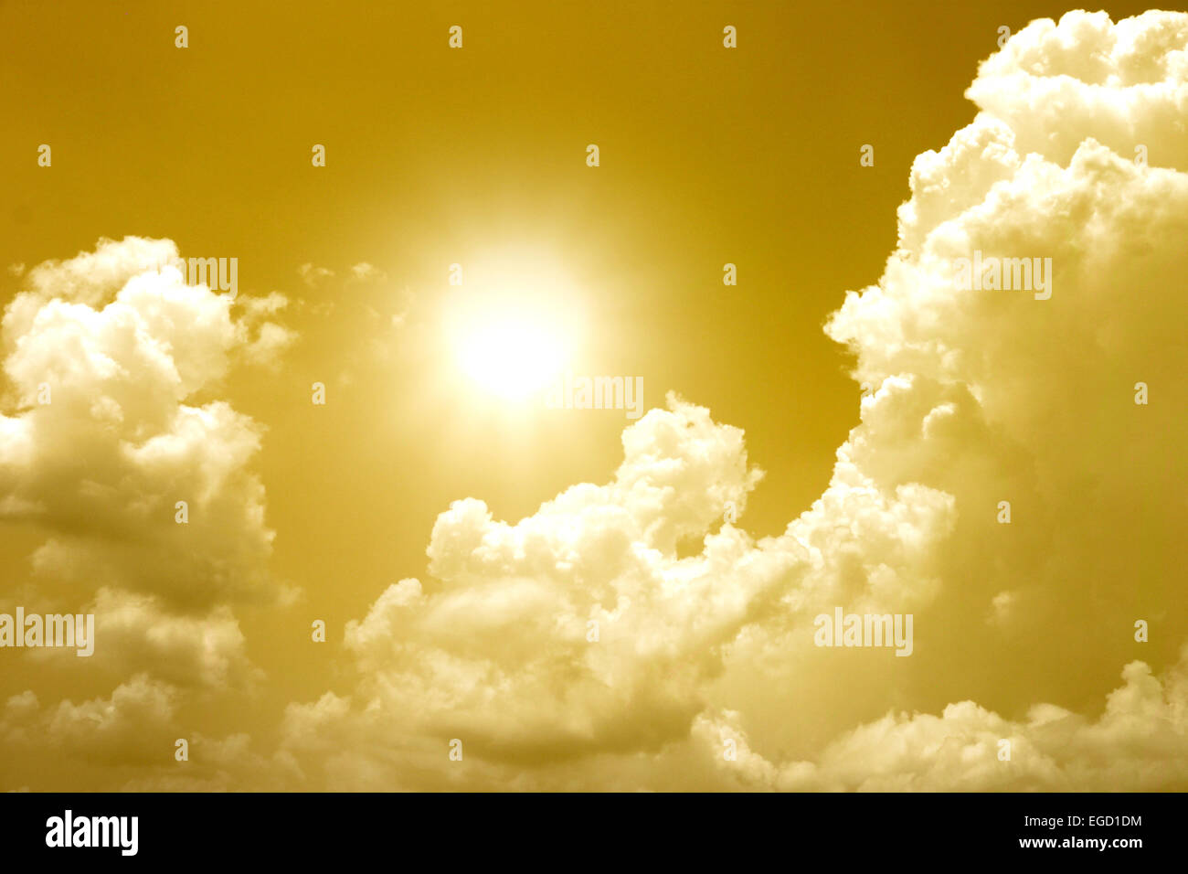 sky and clouds of retro vintage style Stock Photo - Alamy