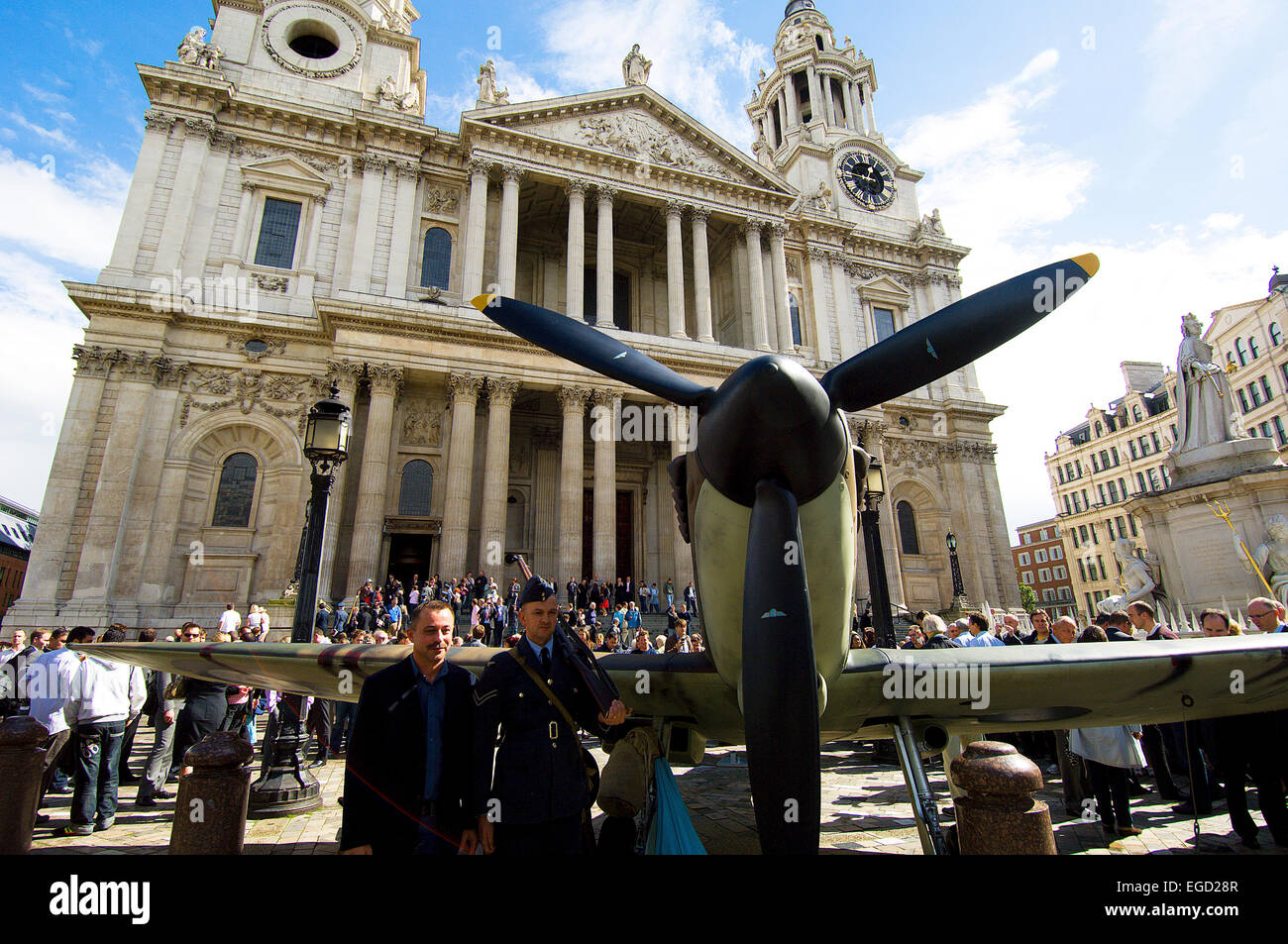Seventy years on, the Luftwaffe’s Blitz on London was commemorated with ...