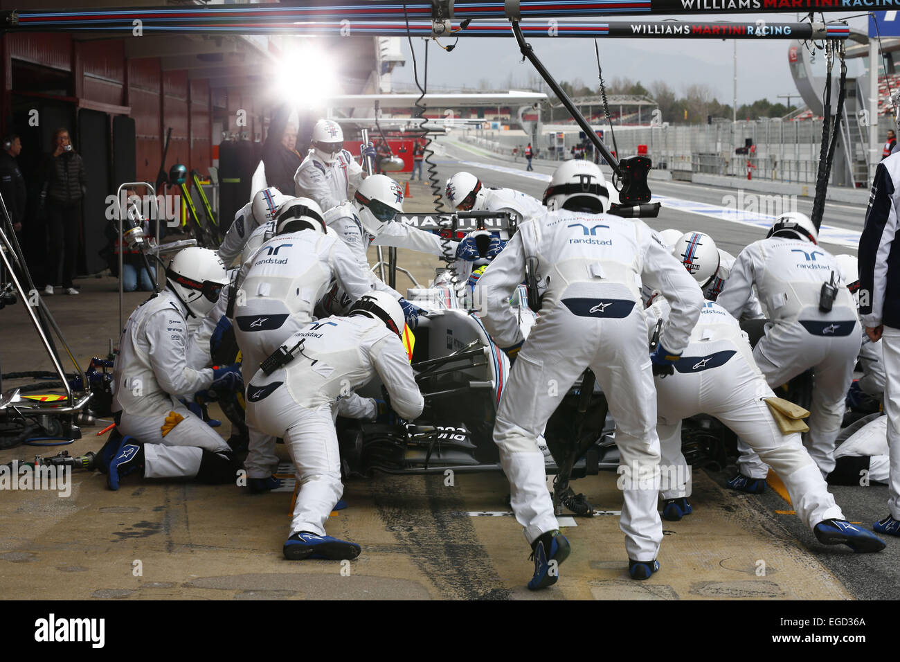 Williams f1 pit crew hi-res stock photography and images - Alamy