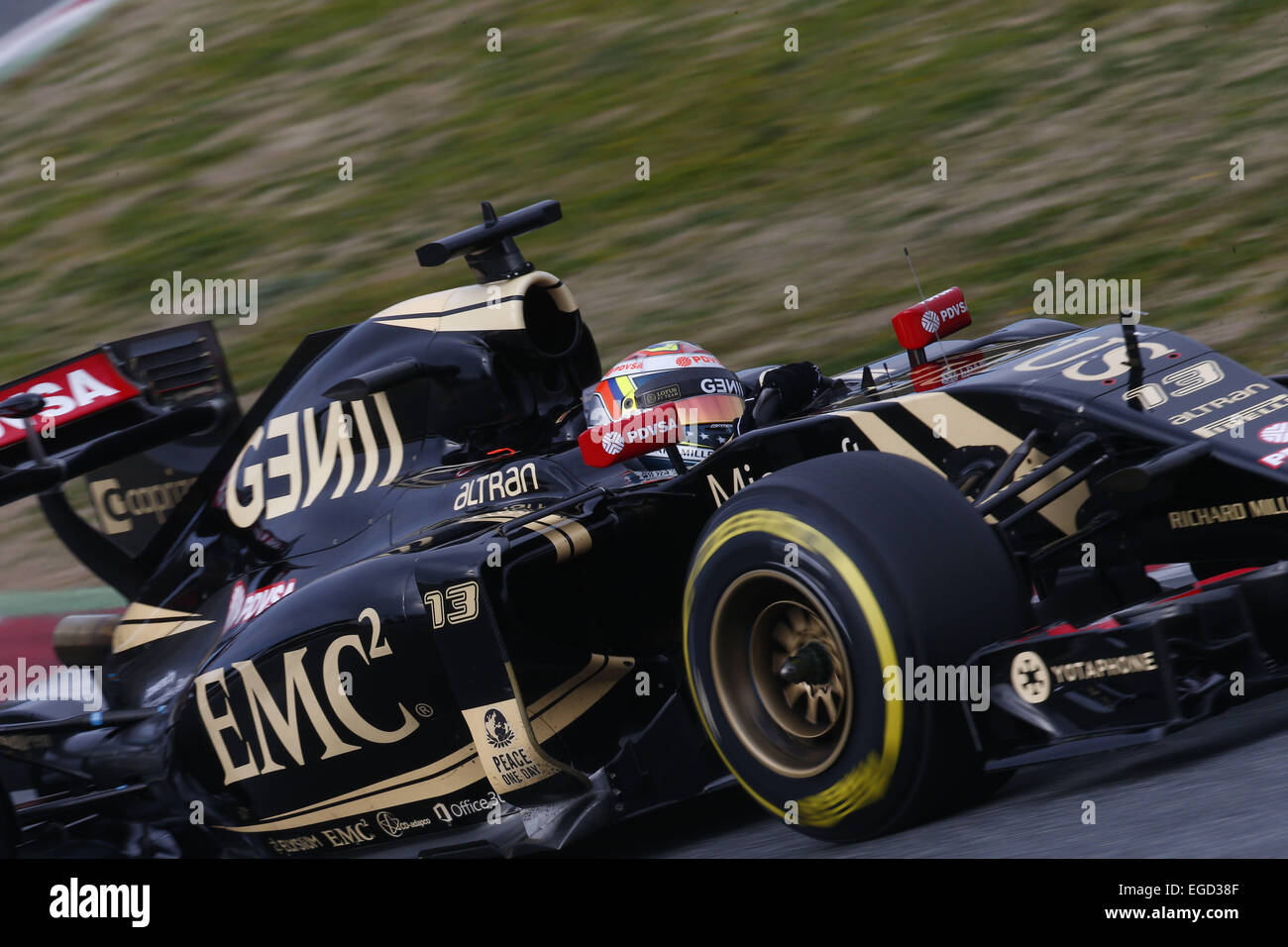 Motorsports: FIA Formula One World Championship 2015, Test in Barcelona ...