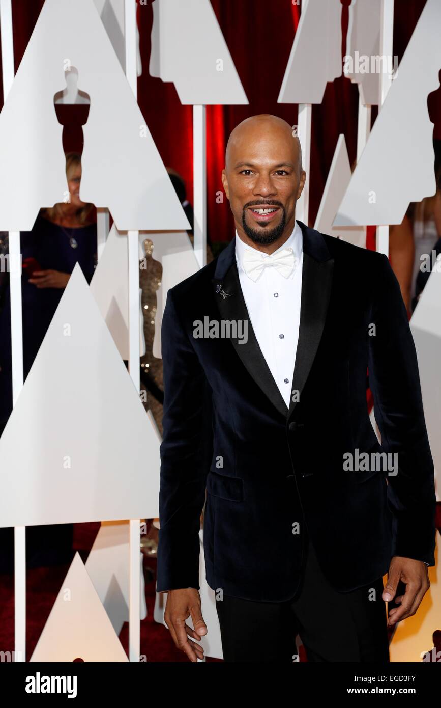 Rapper Common attends the 87th Academy Awards, Oscars, at Dolby Theatre ...
