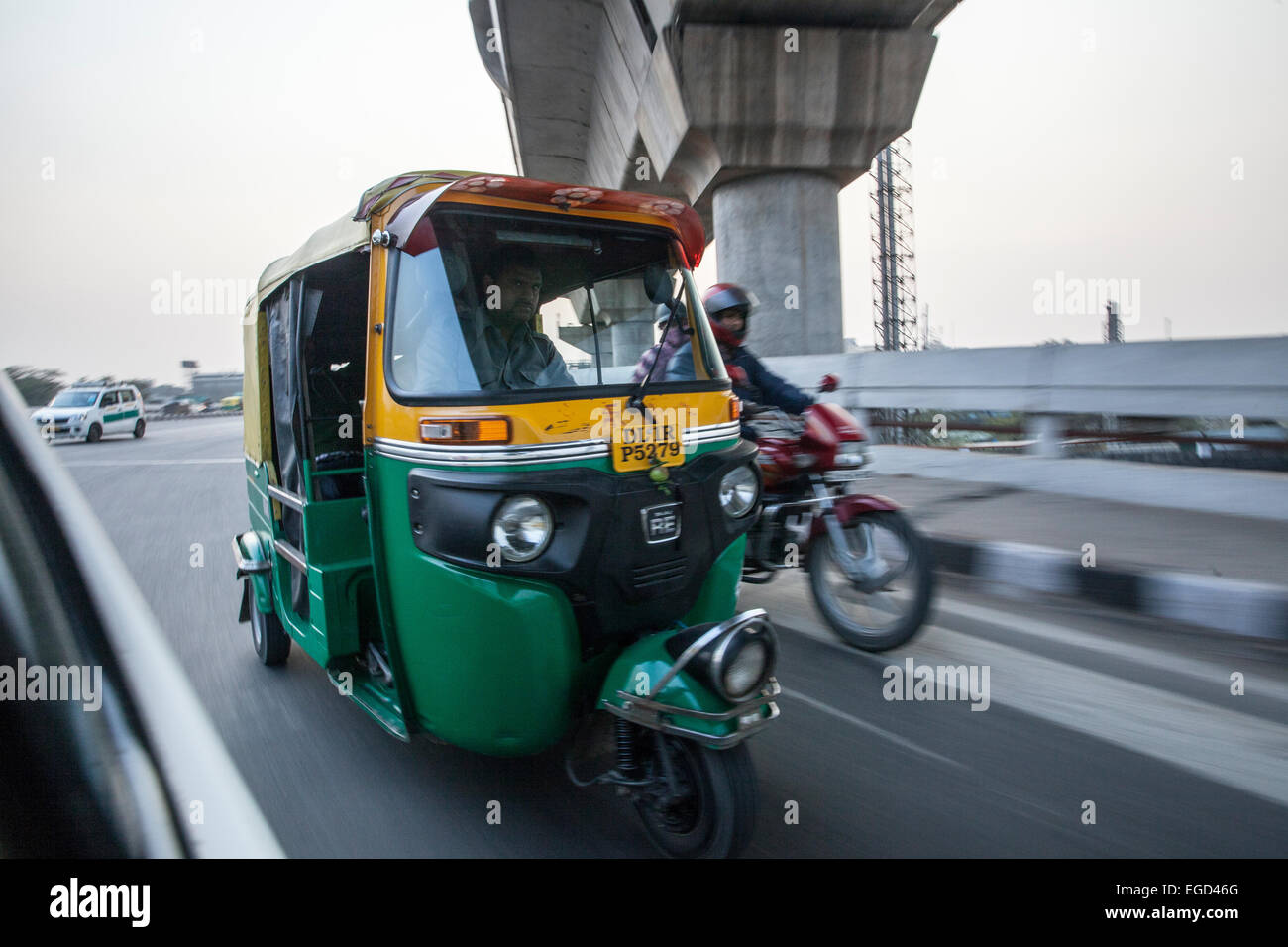 Indian rickshaw hi-res stock photography and images - Alamy