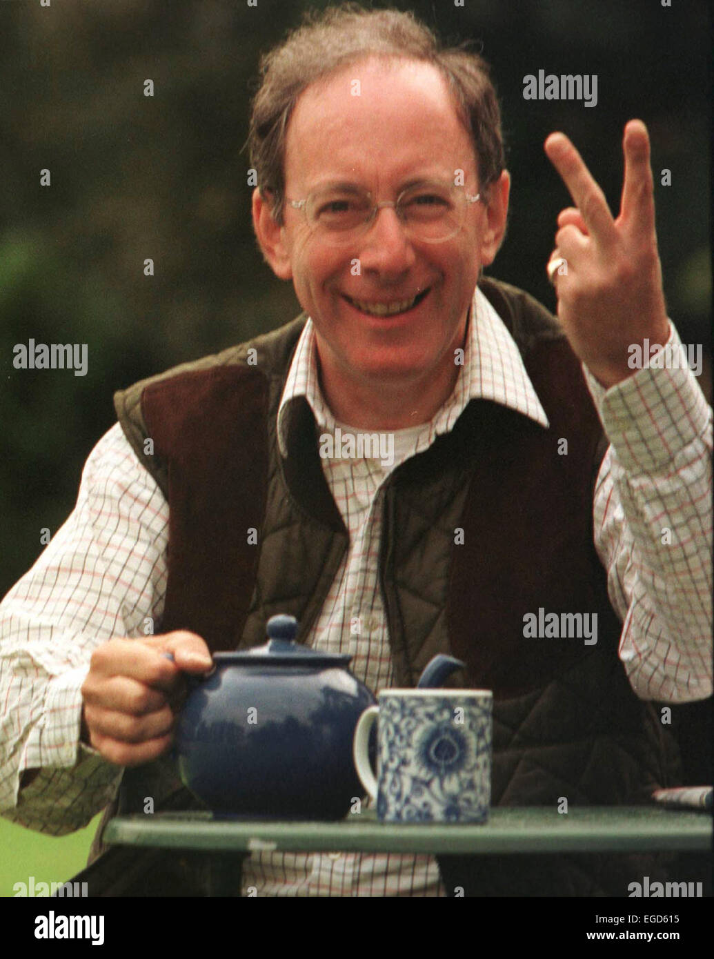 Sir Malcolm Rifkind at his mansion near Edinburgh during a newspaper ...