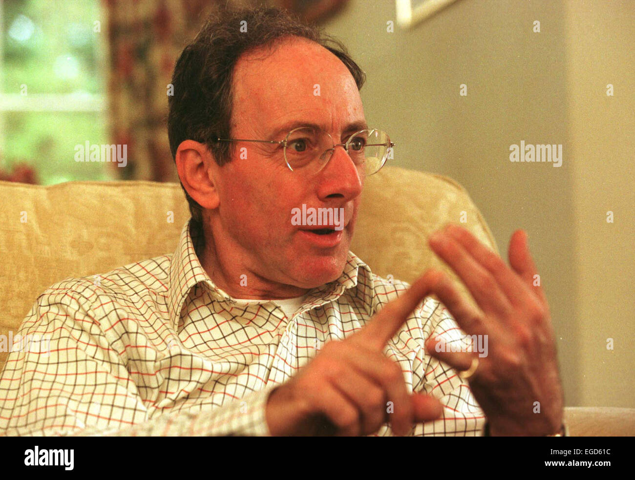 Sir Malcolm Rifkind at his mansion near Edinburgh during a newspaper ...