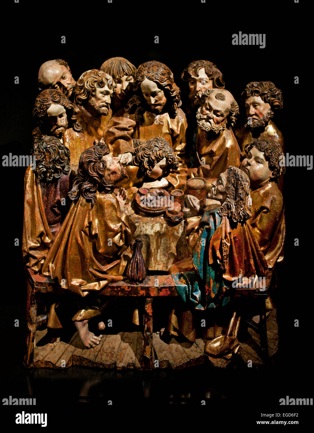 The Last Supper 1520 ( celebration of Mass ) Ulm German Germany ...