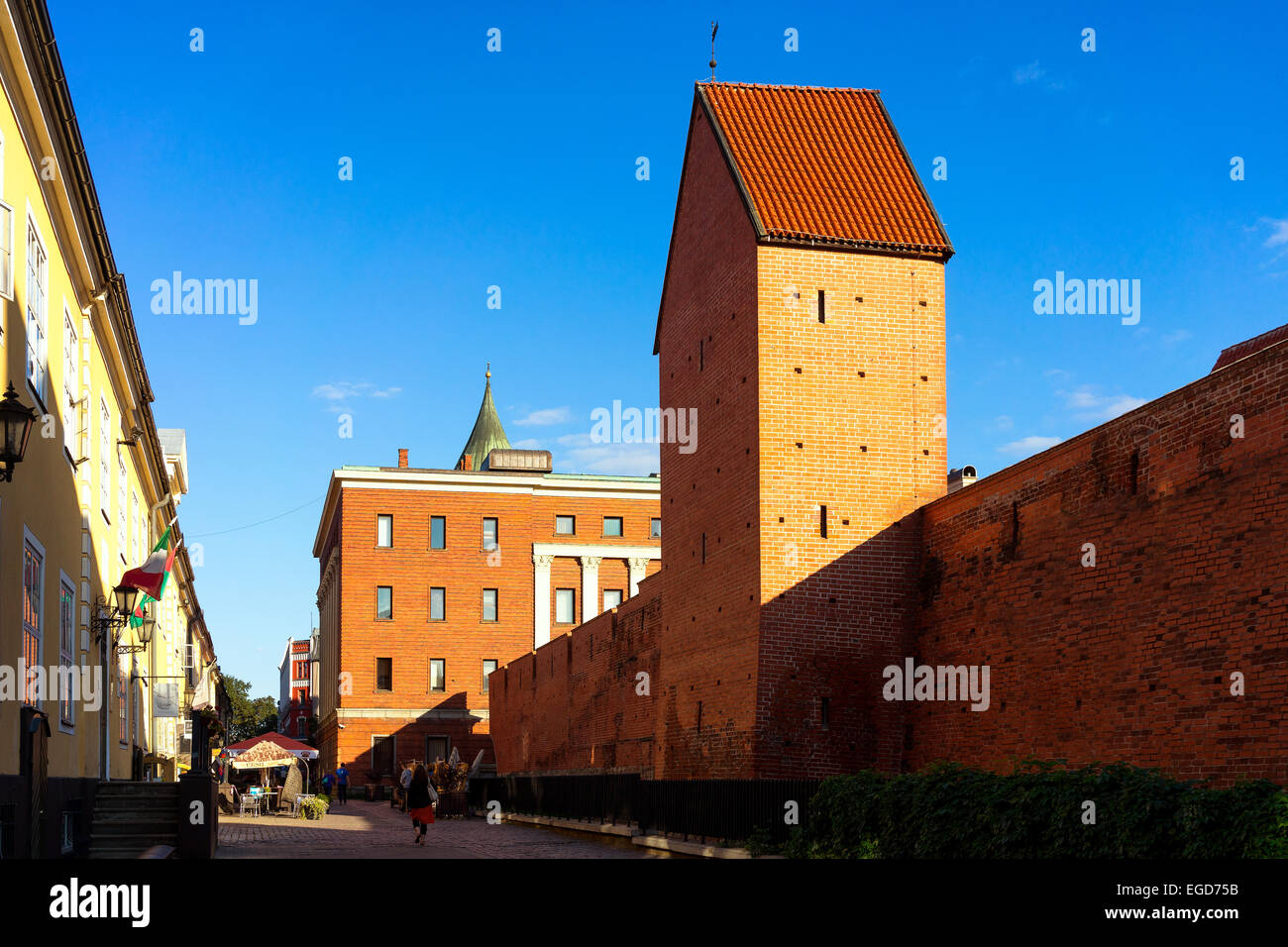 Old city walls riga latvia hi-res stock photography and images - Alamy