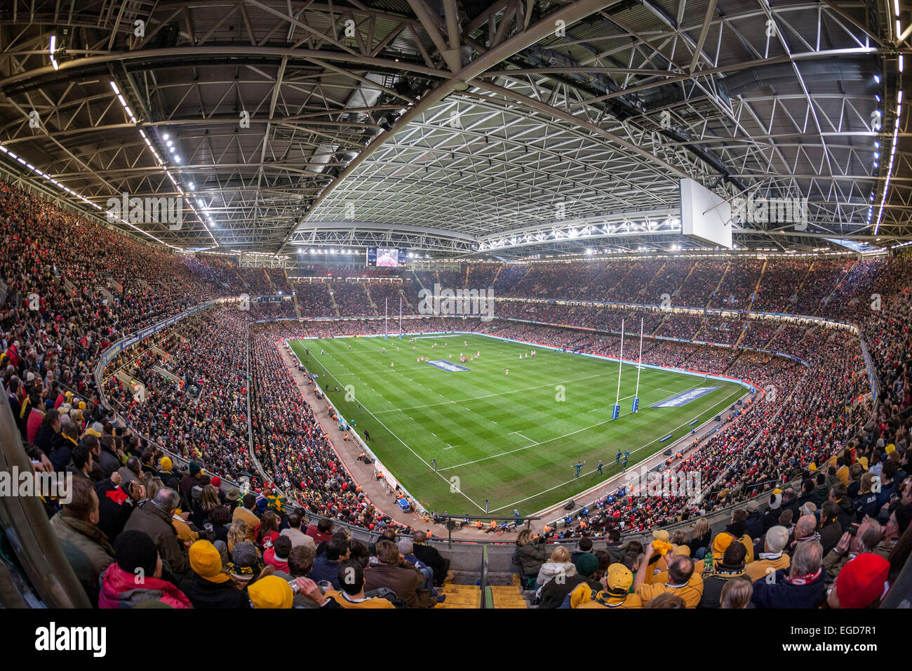 Millennium (Pincipality) Stadium Cardiff Wales Stock Photo - Alamy