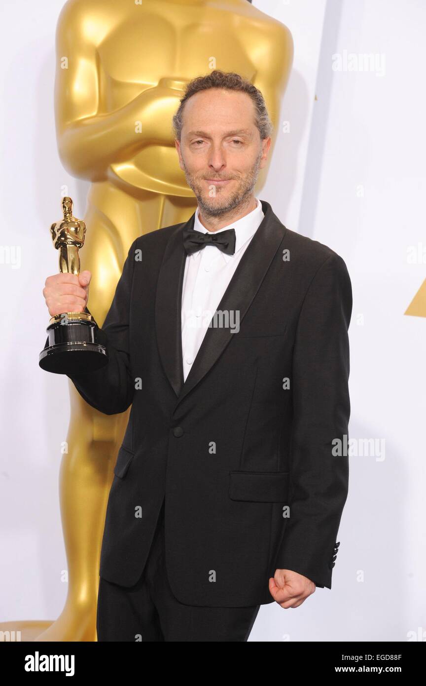 Los Angeles, CA, USA. 22nd Feb, 2015. Emmanuel Lubezki in the press ...
