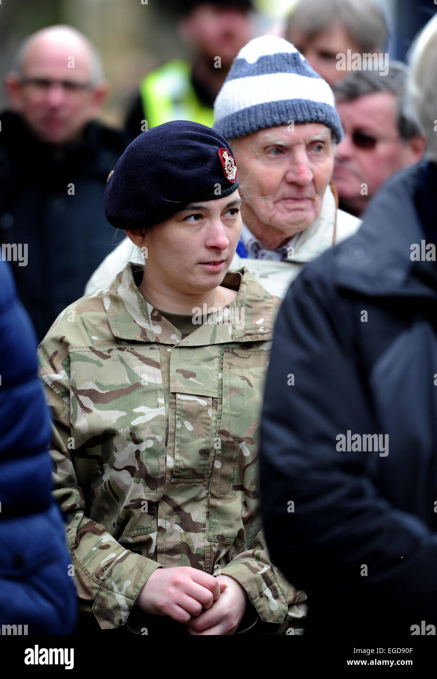 The Chorley Pals Memorial group held a commemorative walk to mark the ...