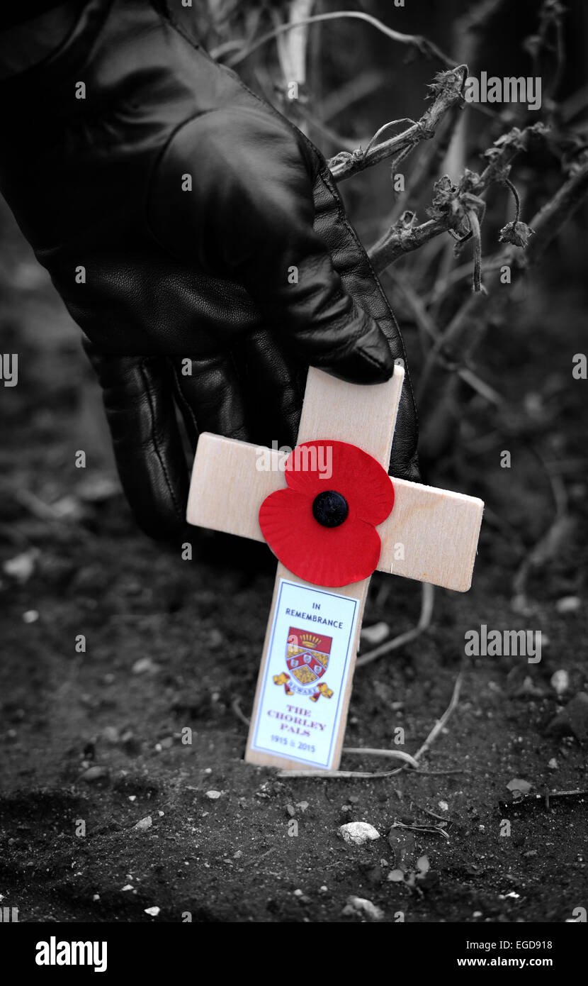 The Chorley Pals Memorial group held a commemorative walk to mark the ...