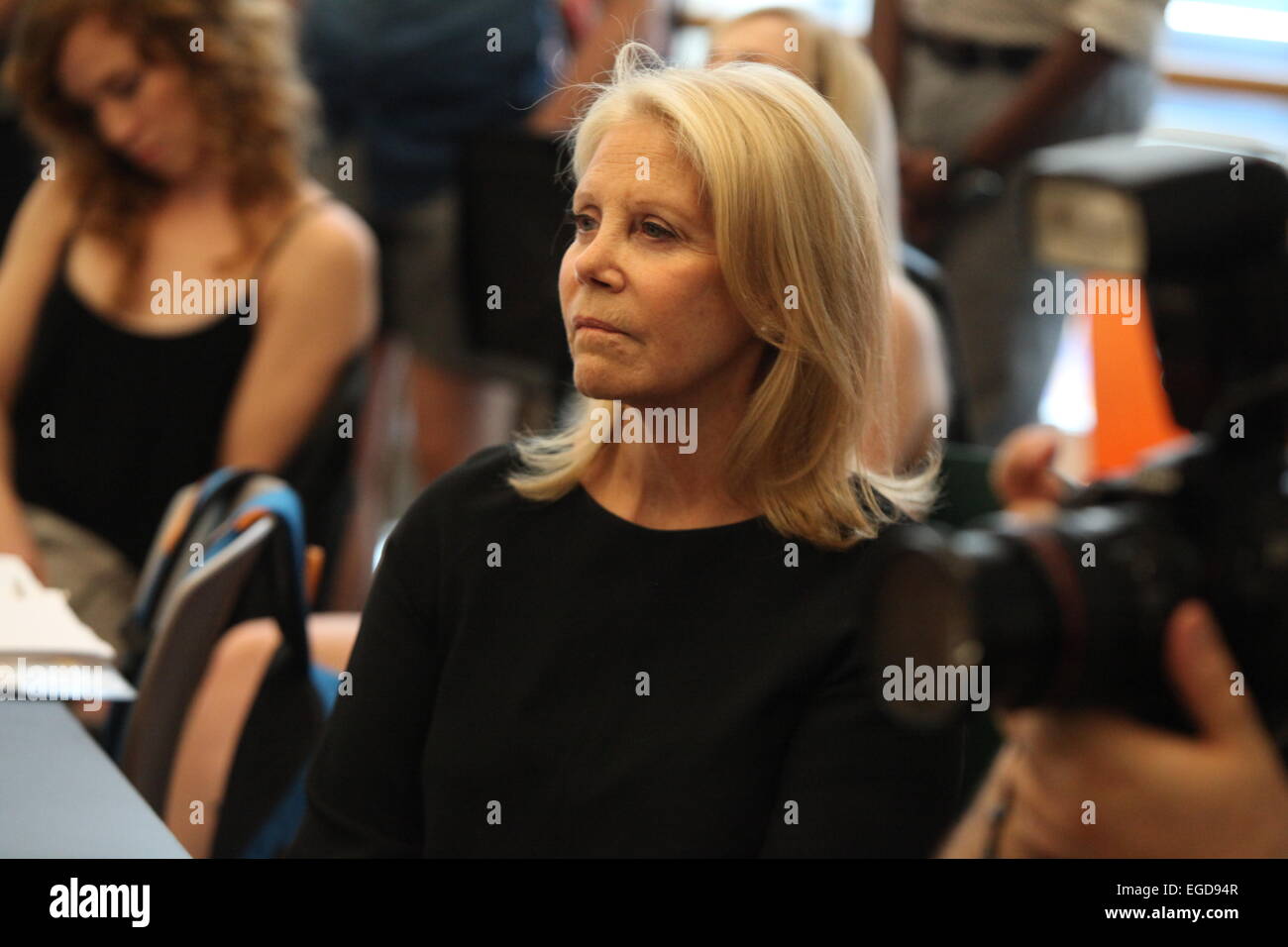 Creators Cyndi Lauper, Harvey Fierstein, Jerry Mitchell and the Cast of ...