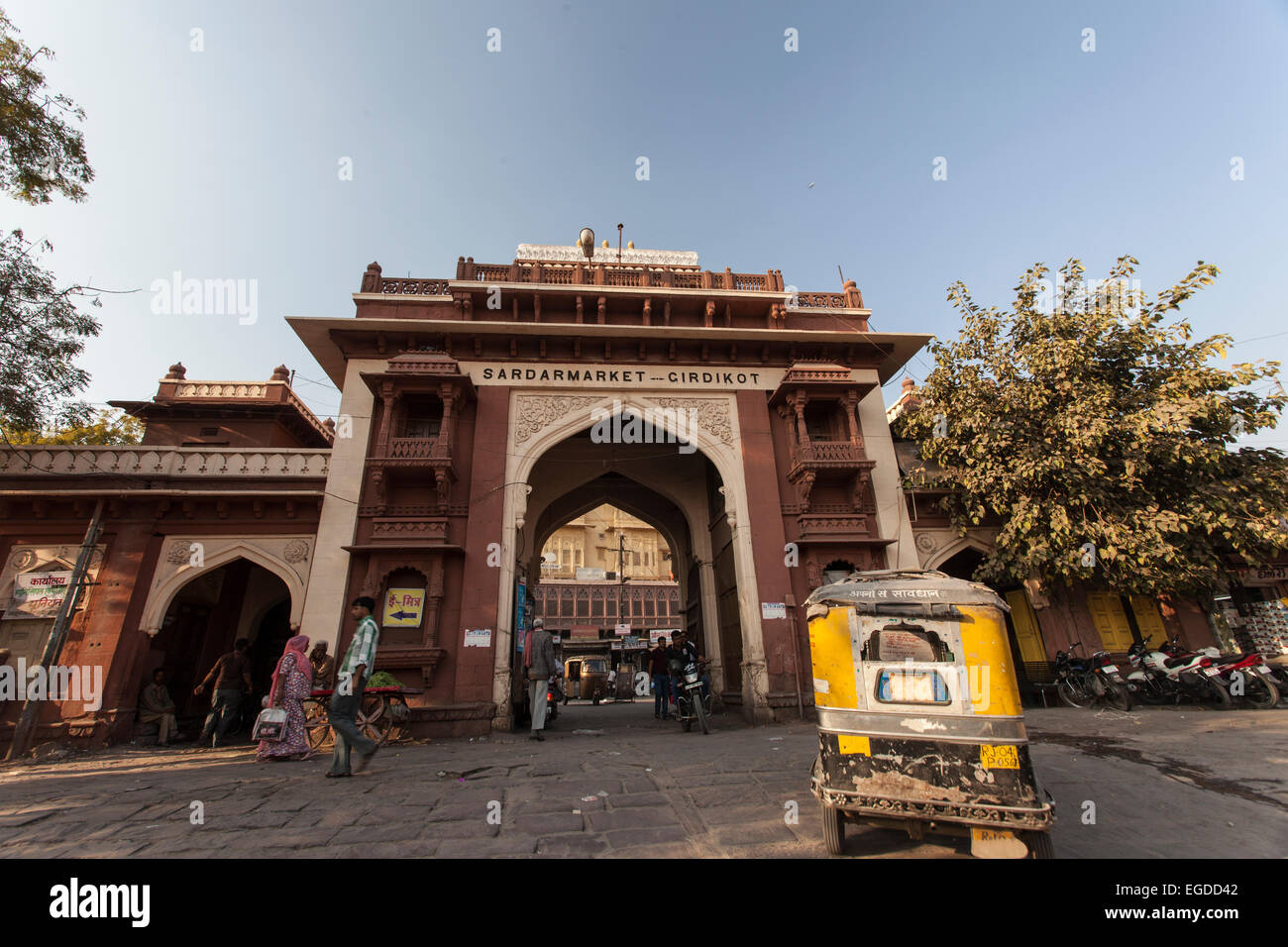 Girdikot (crowded gate) Jodhpur Stock Photo - Alamy
