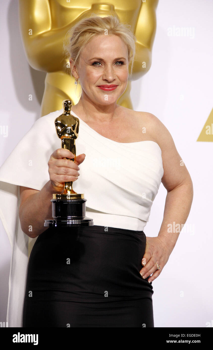 Patricia Arquette at the 87th Annual Academy Awards - Press Room held ...