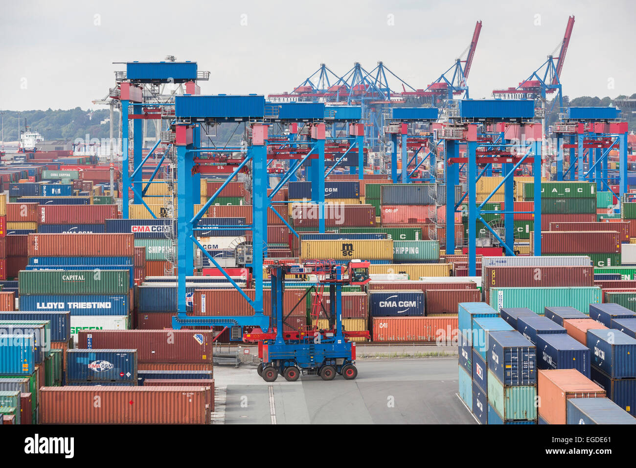 Port overview hi-res stock photography and images - Alamy