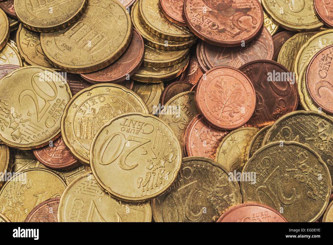 Silver 10 euro coin hi-res stock photography and images - Alamy