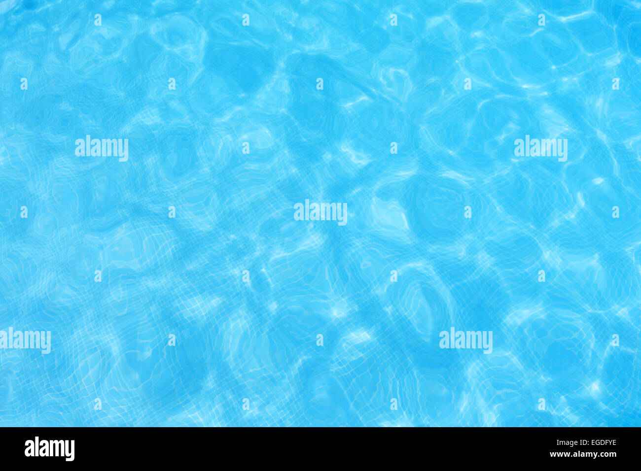 Swimming Pool Ripples Stock Photo - Alamy