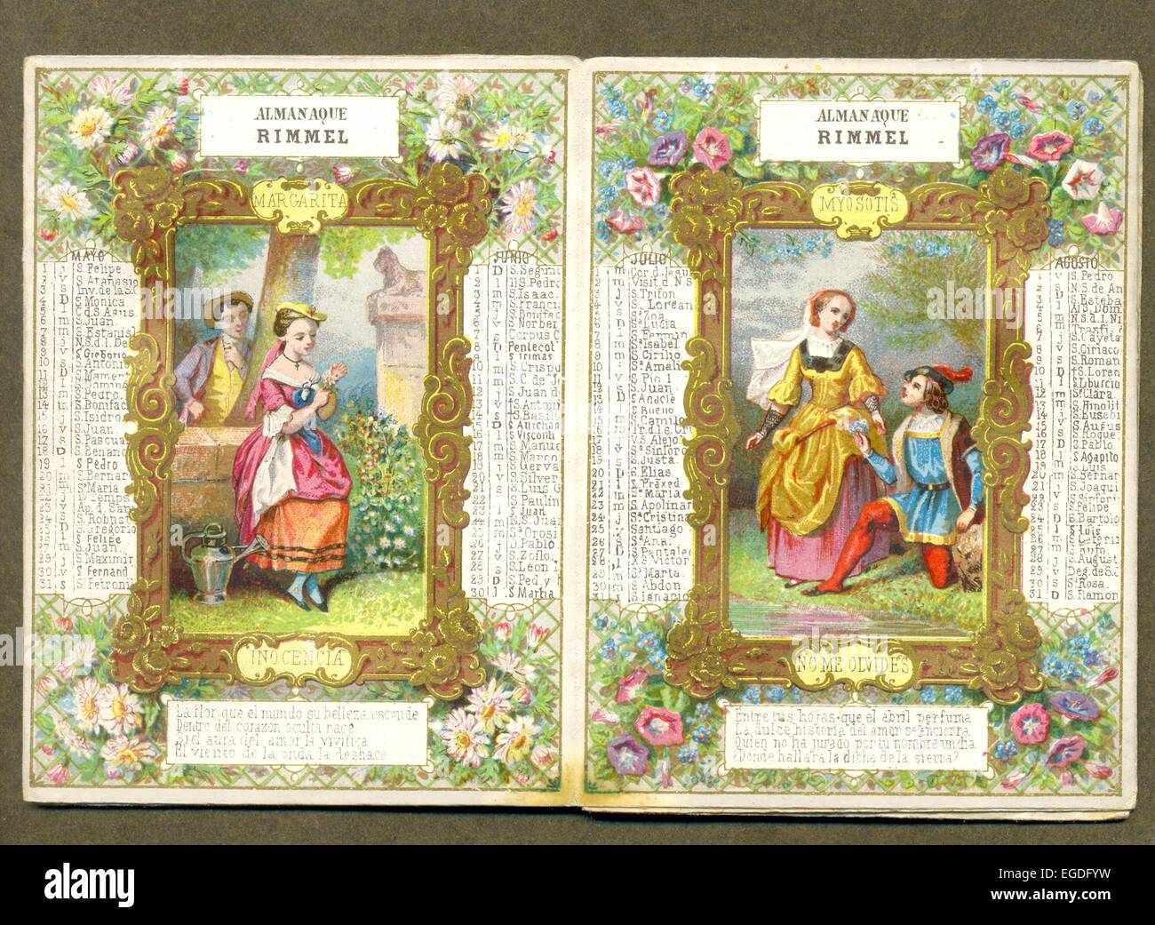 Victorian flower language hi-res stock photography and images - Alamy