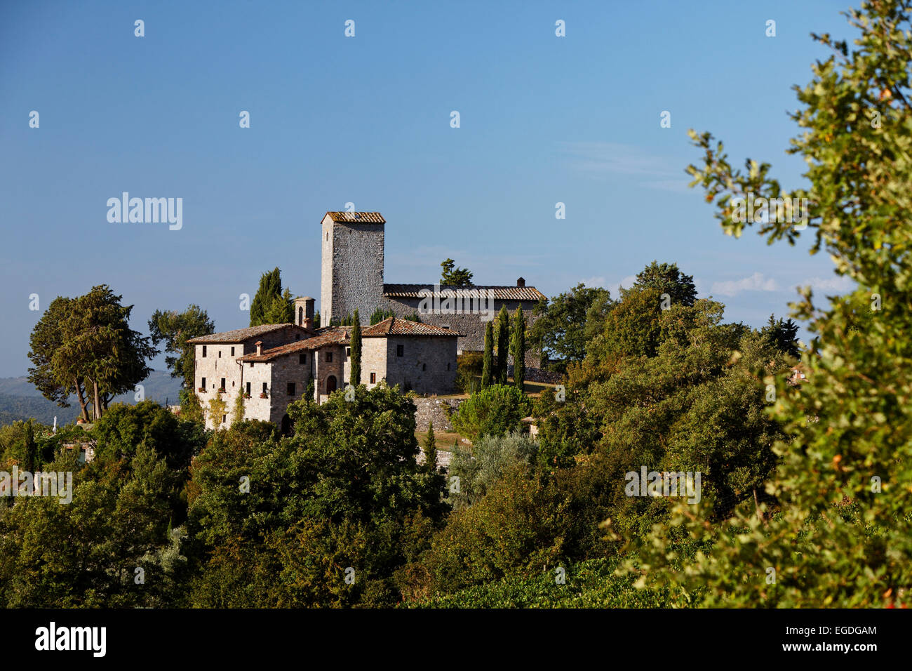 Tuscany chianti radda hi-res stock photography and images - Alamy
