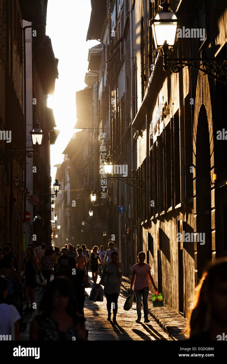 Via del corso florence hi-res stock photography and images - Alamy