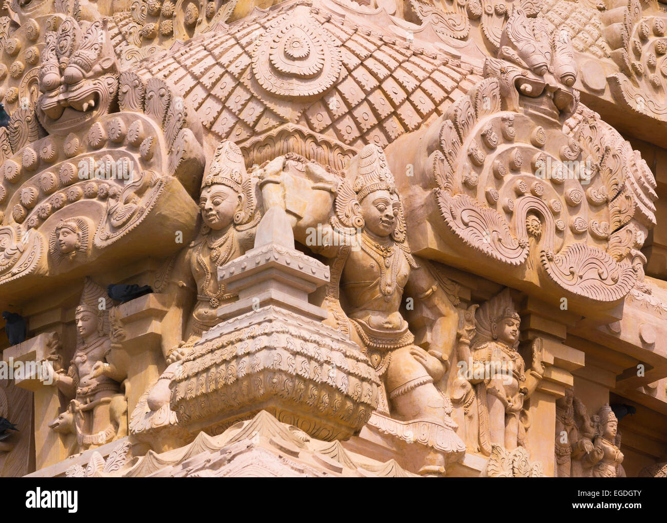 Southeast corner decoration of the Karpa Graham Stock Photo - Alamy