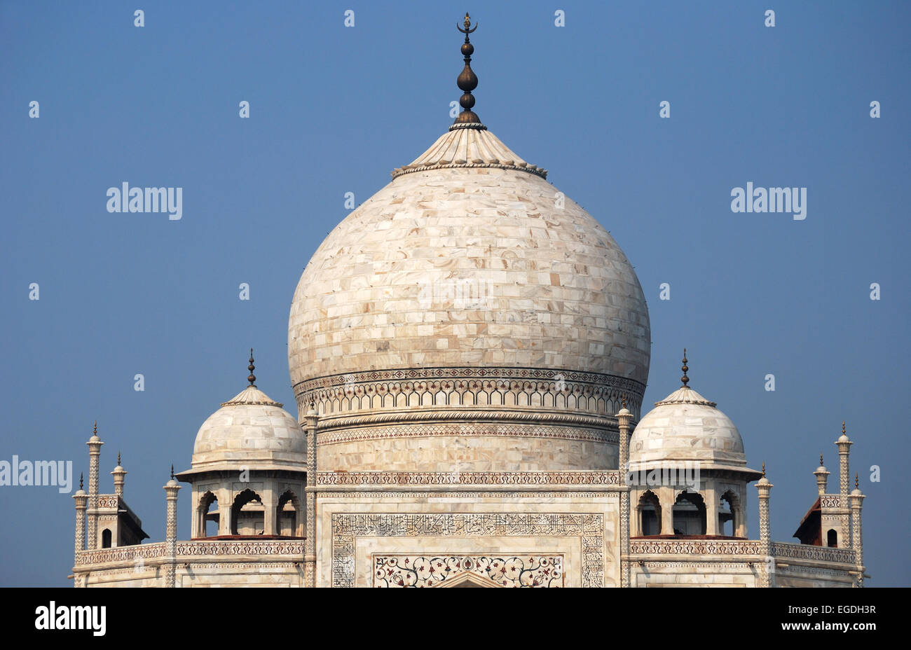 taj mahal close up agra india Stock Photo - Alamy