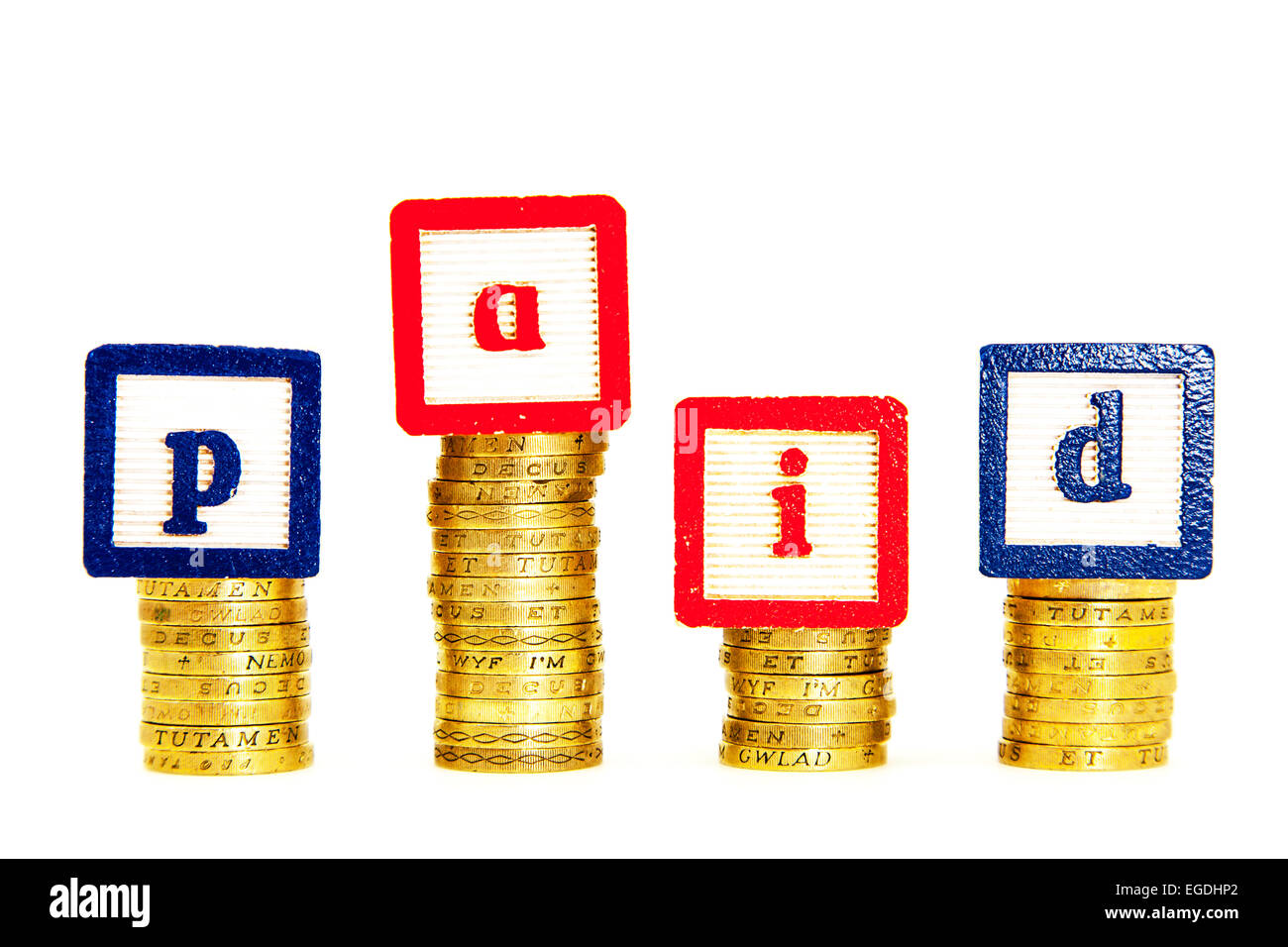 Debtor Cut Out Stock Images & Pictures - Alamy