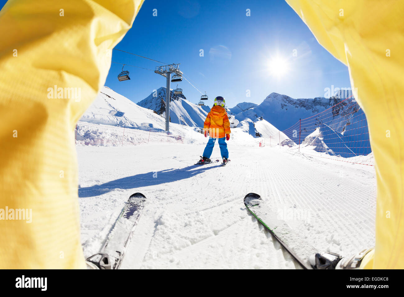 Sun between legs hi-res stock photography and images - Alamy