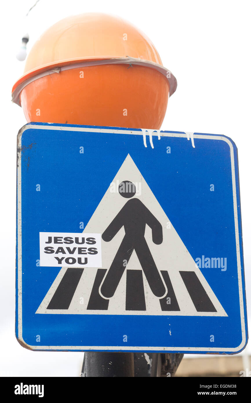 Jesus saves sign hi-res stock photography and images - Alamy